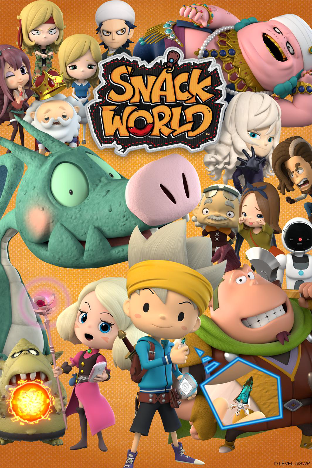 Wer streamt SNACK WORLD? Serie online schauen