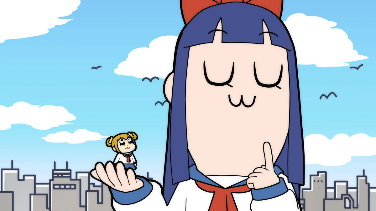 Pop Team Epic (English Dub) Cursed Mansion - Watch on Crunchyroll