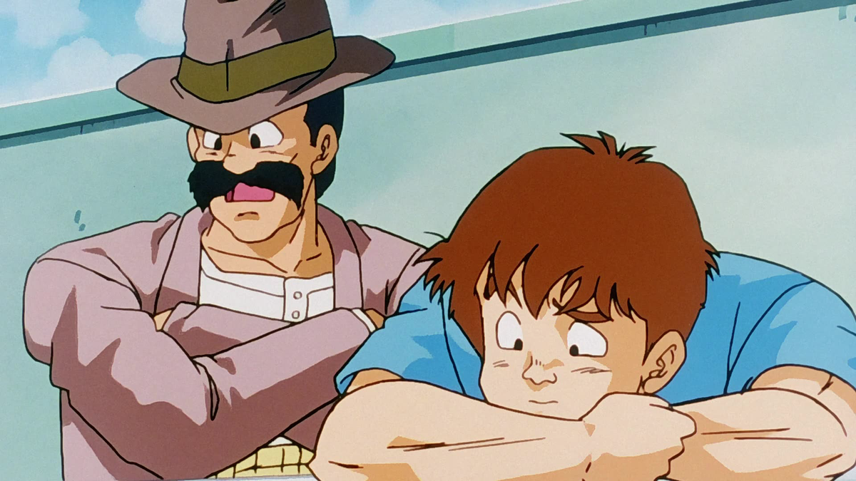 Dragon Ball Z Goku, libere todo o seu poder!! Mande o Yakon para longe ...