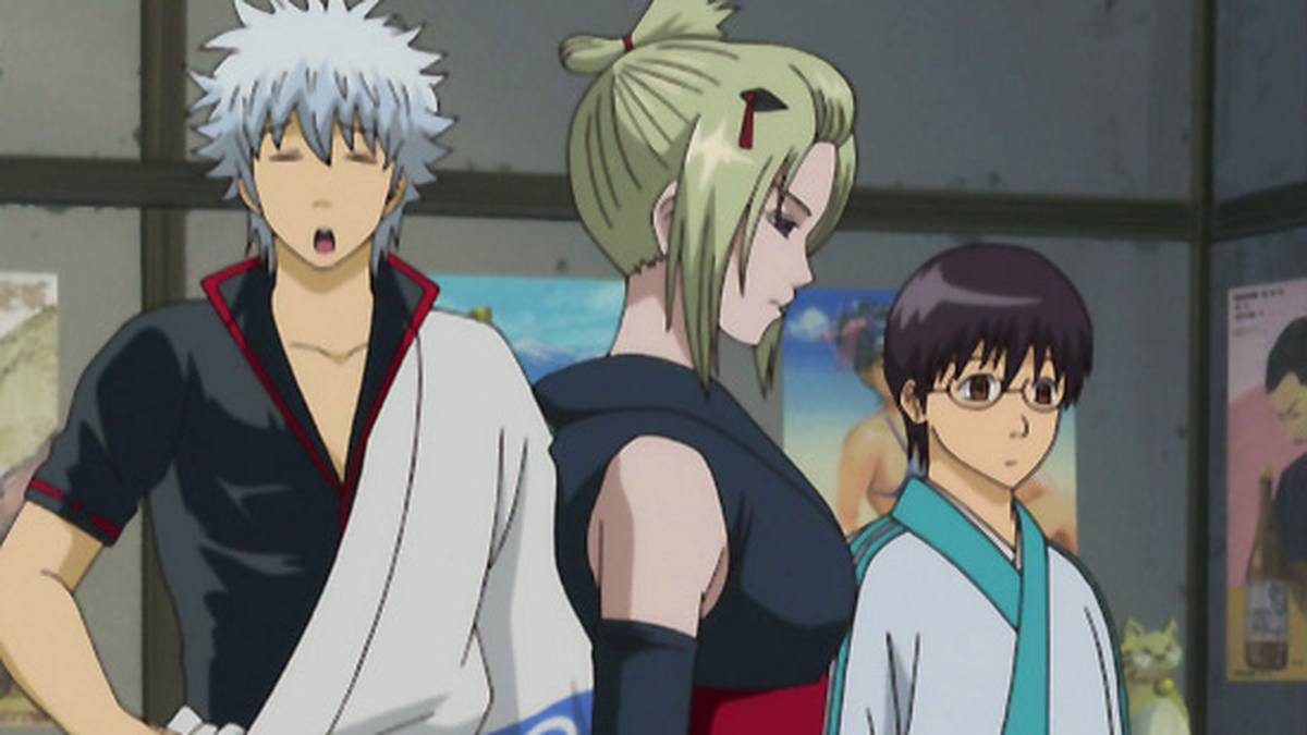 Gintama Season 1 (Eps 151-201) It's Bad Luck to See a Spider at Night ...