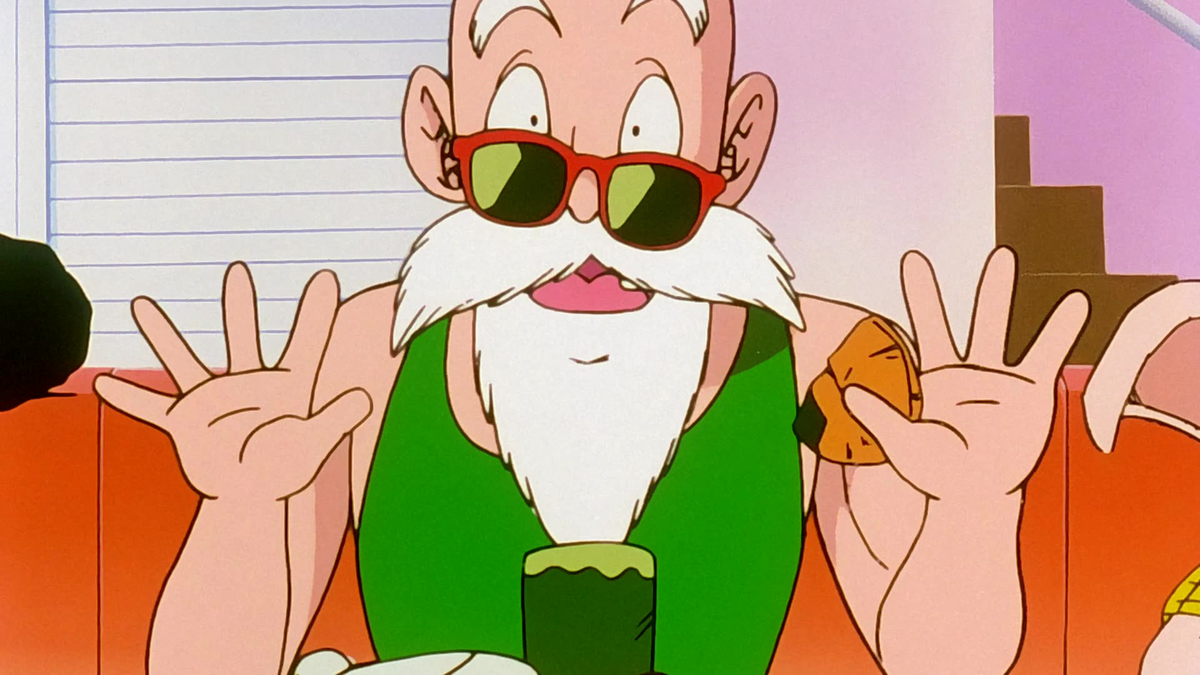 Master Roshi And Maron