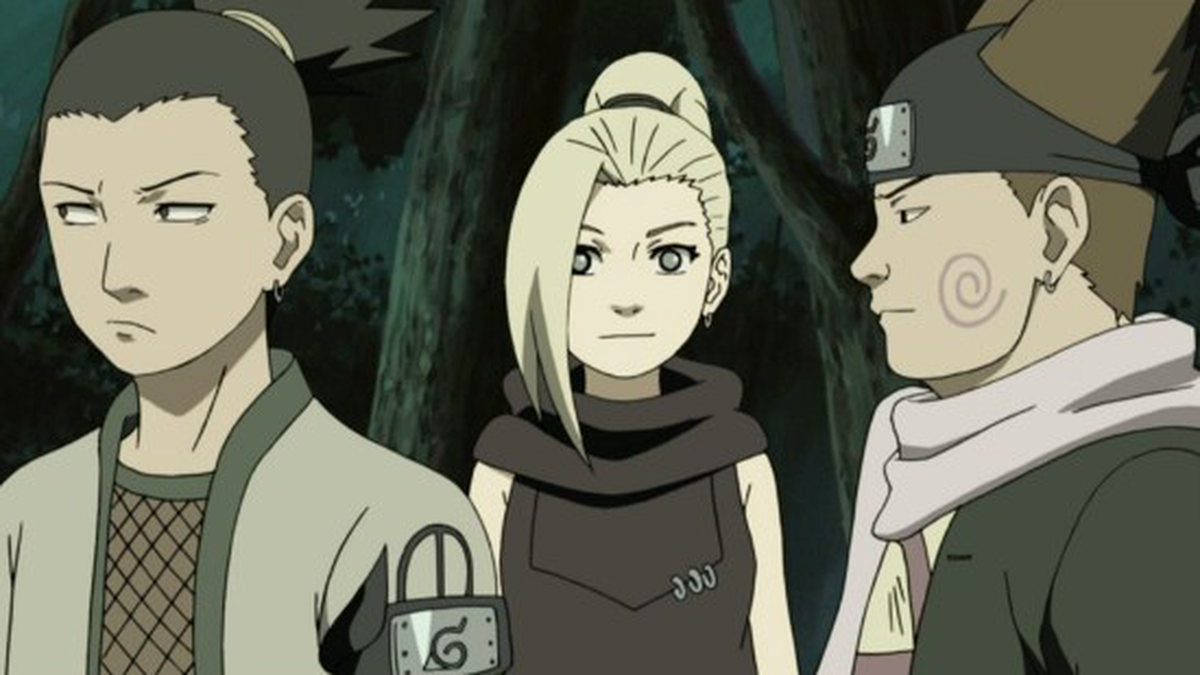 Naruto Shippuden: Paradise on Water The Legendary Ino-Shika-Cho Trio ...