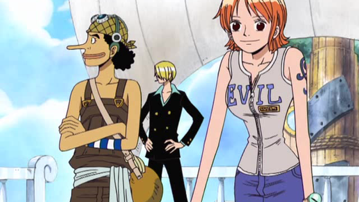 One Piece: Sky Island (136-206) (English Dub) Off to the Blue Sea! a ...