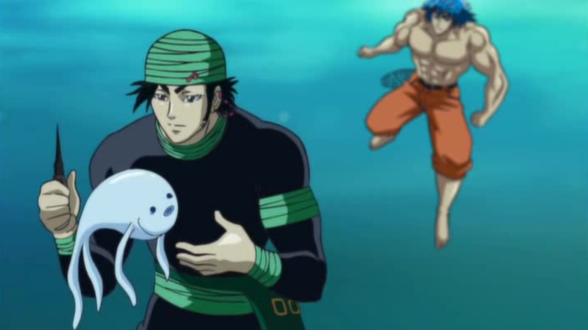 Toriko The Knocking Master! Time to Taste the Puffer Whale! - Watch on ...