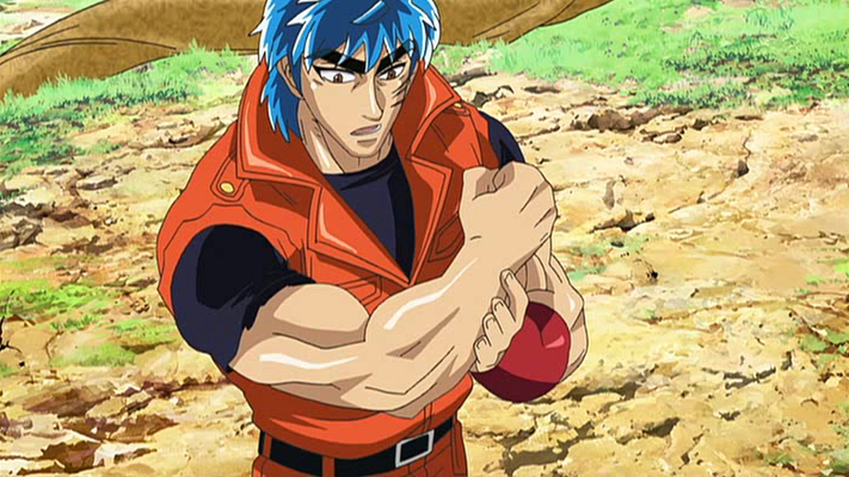 Toriko Toriko's New Attack, "Nail Gun" - Regardez sur Crunchyroll