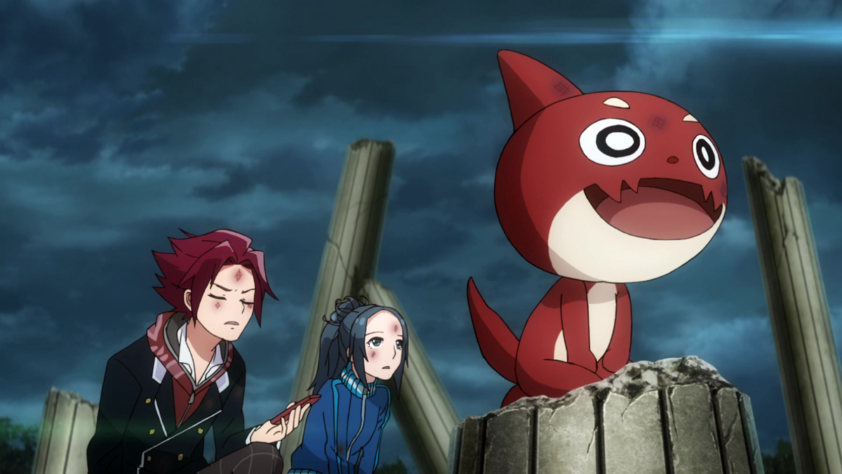 Monster Strike Anime 2016 Dark Usurper Zeus - From the heavens ...