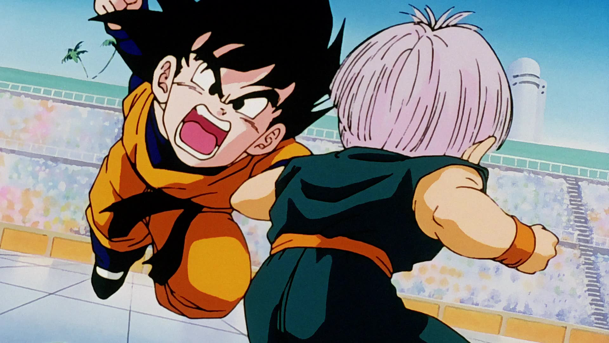 Goten Vs Trunks World Tournament