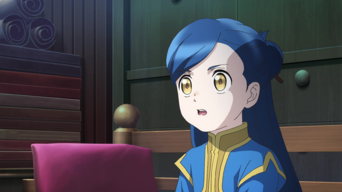 Ascendance of a Bookworm (English Dub) Gift from the Blue-Robed Priest ...