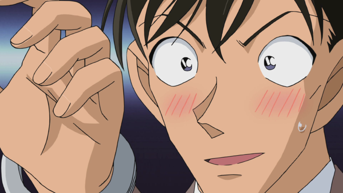 Case Closed (Detective Conan) Detective Takagi On the Run in Handcuffs ...