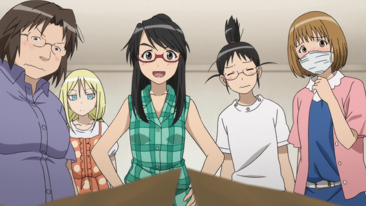 Genshiken Nidaime ¡Barbas y senos! - Ver en Crunchyroll en español