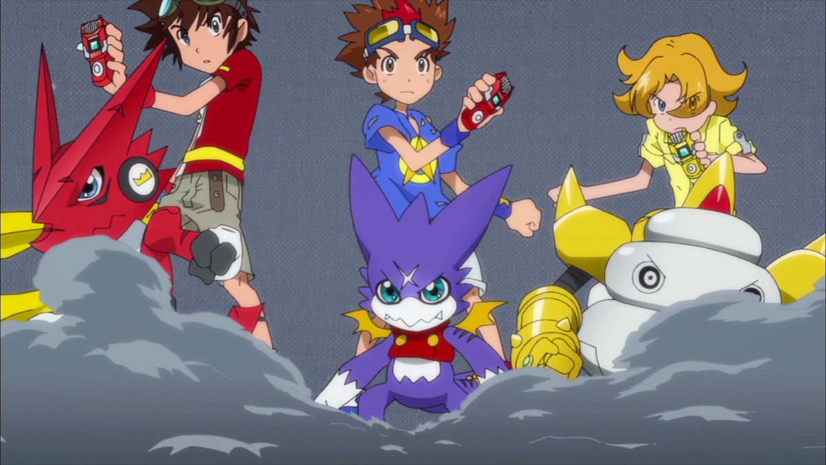 Digimon Xros Wars - The Young Hunters Who Leapt Through Time Tagiru ...