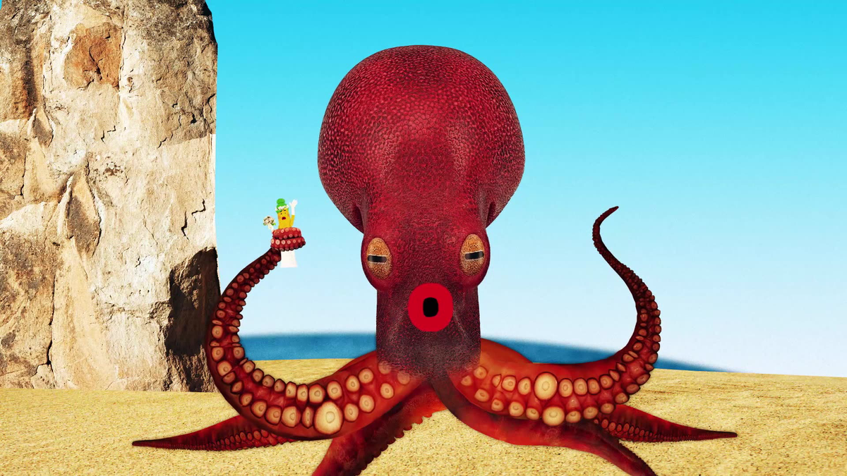 Wacky TV Nanana Chase the Kraken Monster! Entertainment! The Kraken ...