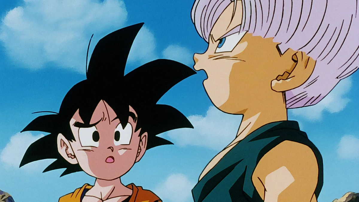 Goten And Trunks Best Friends