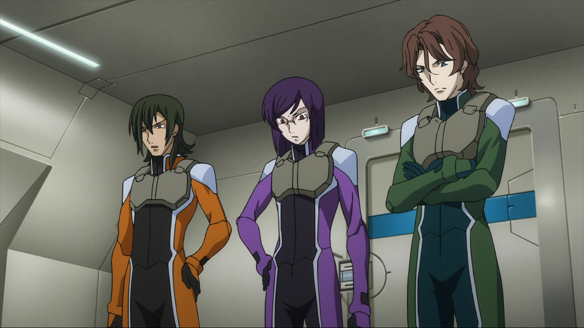Gundam 00 Characters Felt