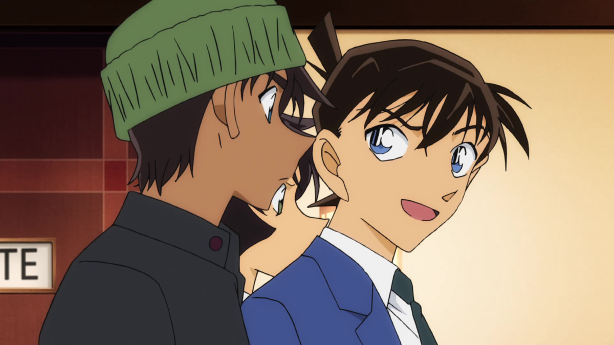 Detective Conan Ran And Shinichi Kiss