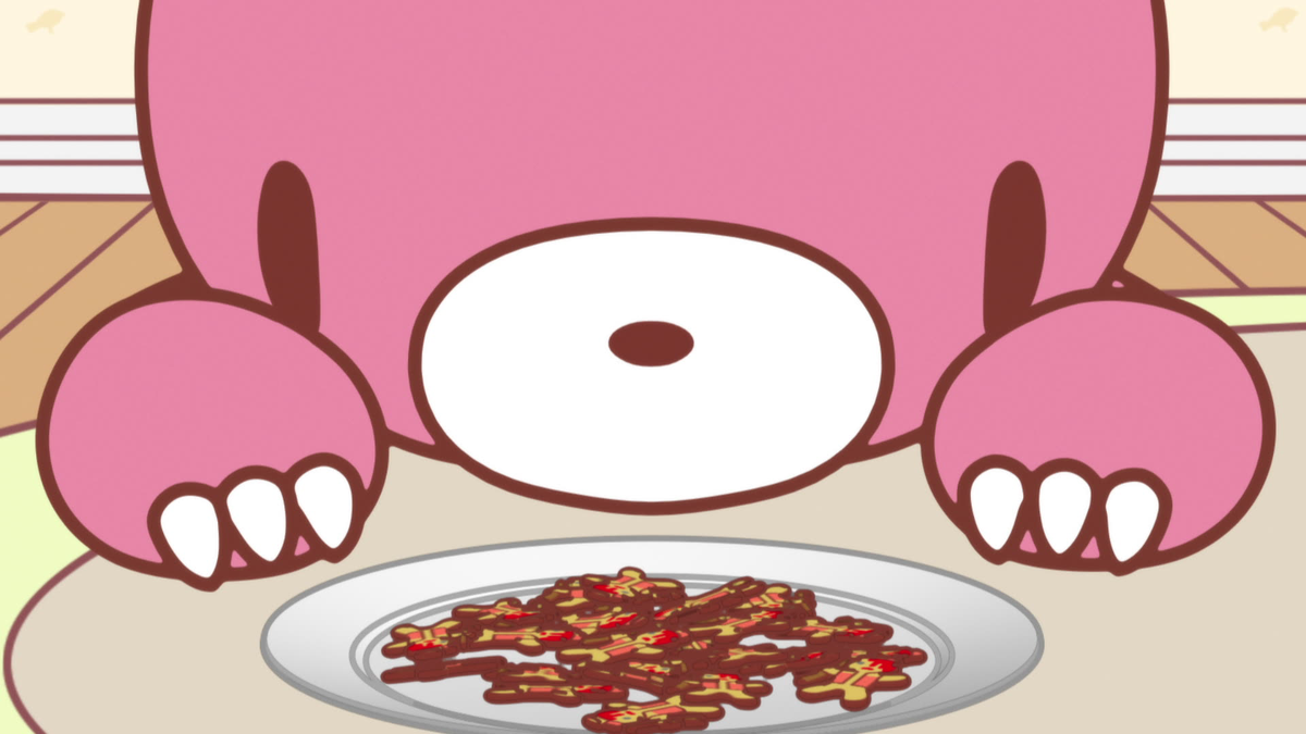 GLOOMY THE NAUGHTY GRIZZLY (English Dub) Snacks - Watch on Crunchyroll