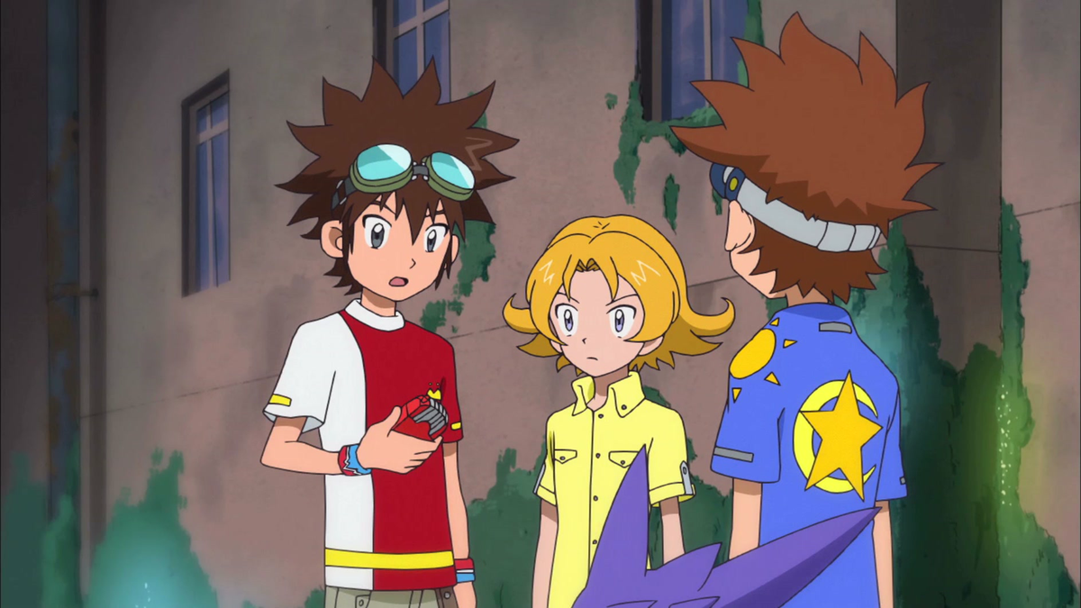 Digimon Xros Wars - The Young Hunters Who Leapt Through Time Students ...