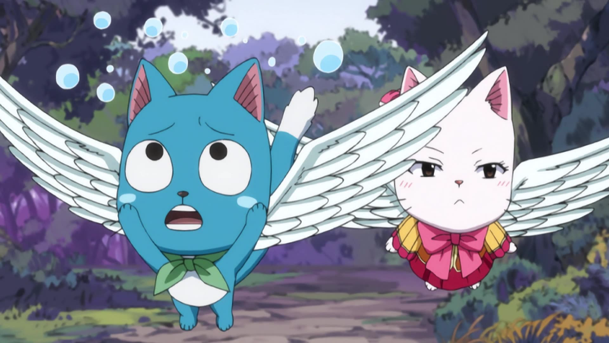 Fairy Tail Carla Flying