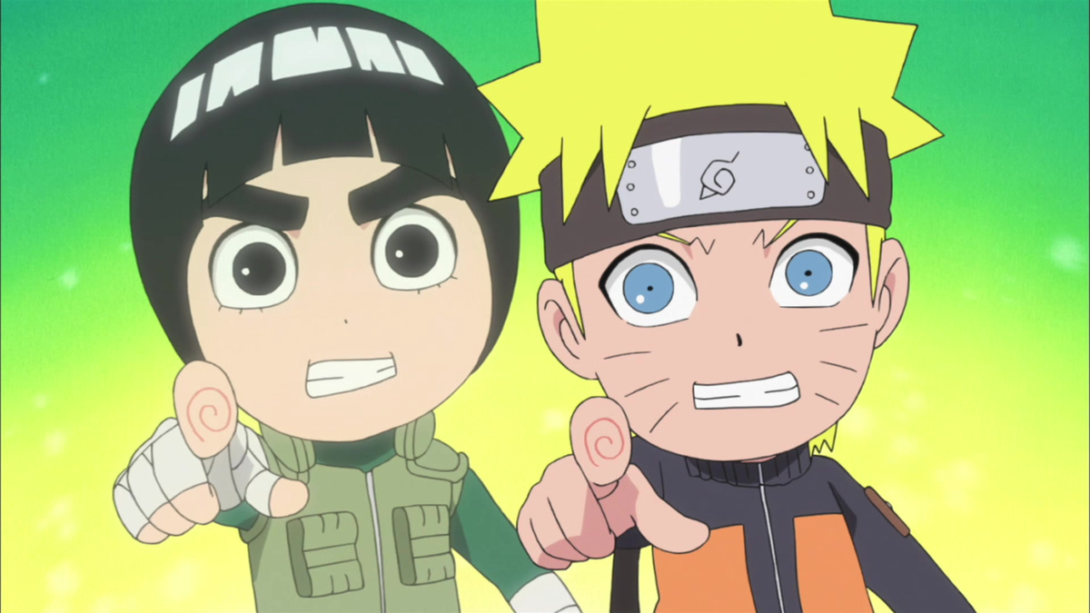 NARUTO Spin-Off: Rock Lee & His Ninja Pals Naruto is Lee, Lee is Naruto ...