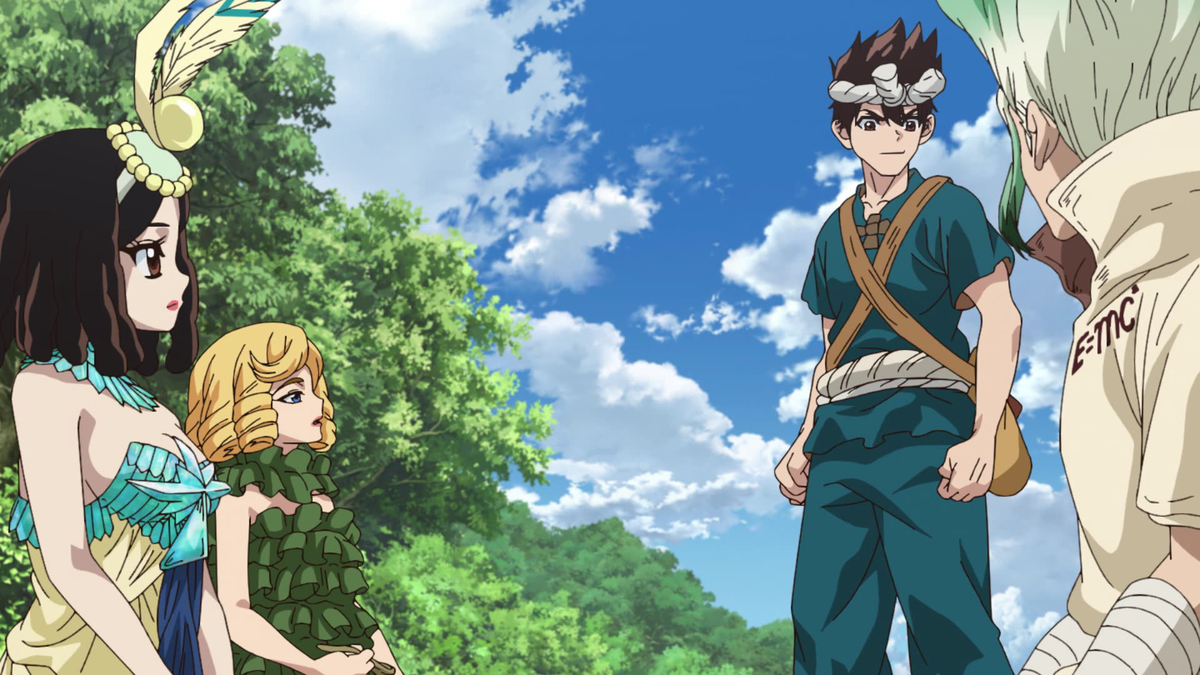 Dr. STONE NEW WORLD (Spanish Dub) - Watch on Crunchyroll