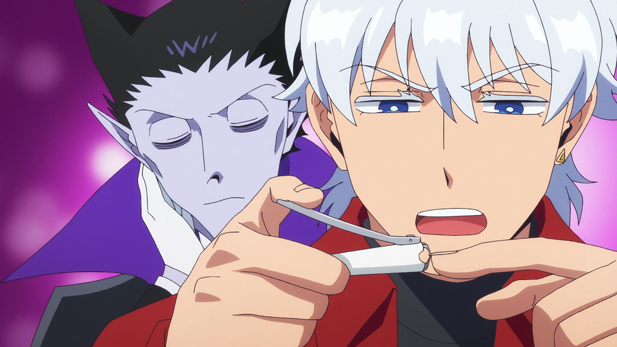 The Vampire Dies in No Time (English Dub) The Man’s Name Is Handa ...