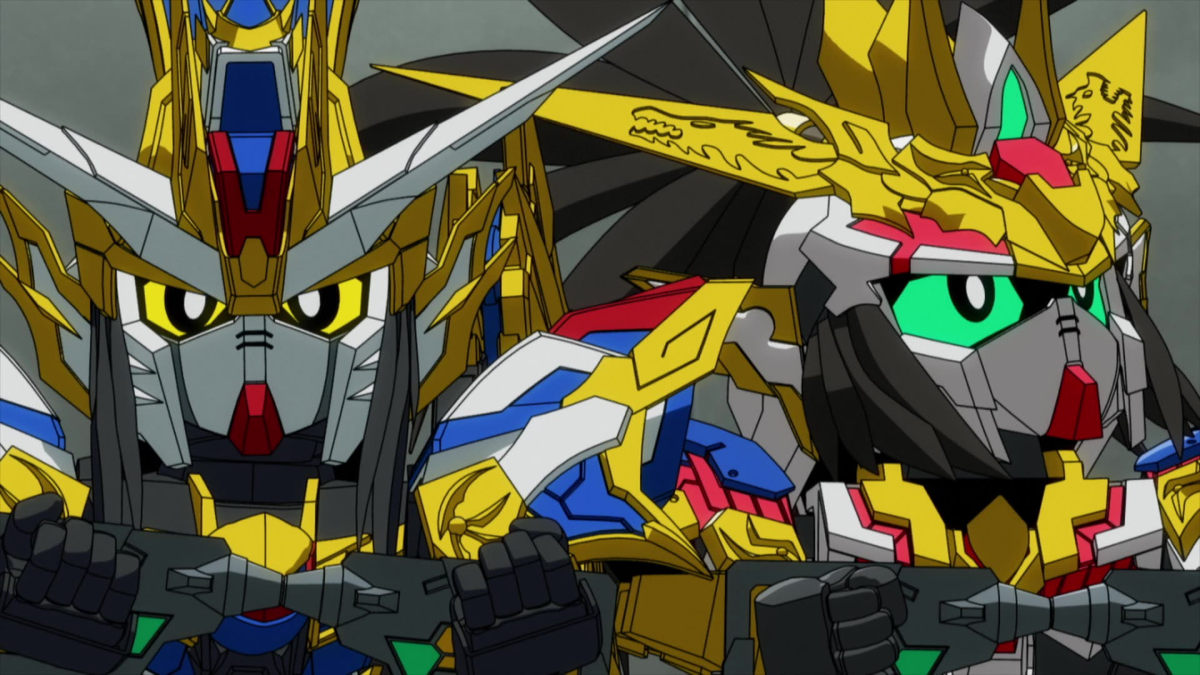 SD GUNDAM WORLD HEROES A FRIEND? A FOE? PHANTOM THIEF X - Watch on ...