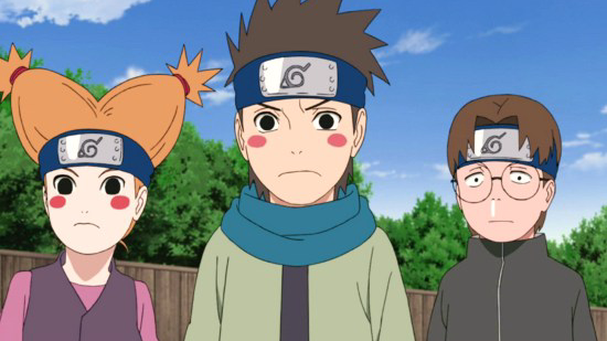 Naruto Shippuden Konohamaru Team