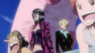 One Piece ¡Zenny de la Isla de las Cabras y el barco pirata dentro de ...
