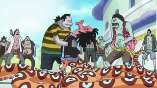 One Piece: Fishman Island (517-574) A Rift Opens up! Luffy vs. Jimbei ...