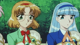 Magic Knight Rayearth (English Dub) Chaotic War at Cephiro Castle ...