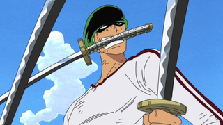One Piece Zenny dell'Isola delle Capre e la nave pirata sulle montagne ...