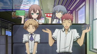Baka & Test - Summon the Beasts - (Season 2) Me, Peeking, and Guys ...