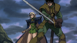 Record of Lodoss War (OVA) Final Battle! Marmo - The Dark Island ...