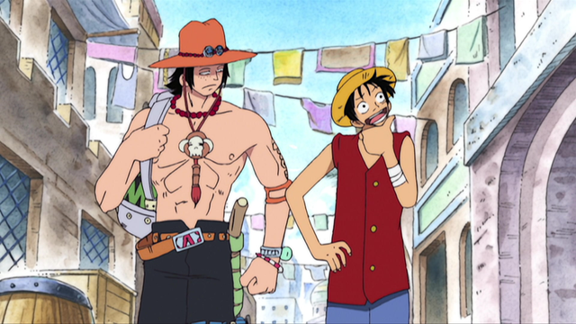 Non disponible - Alabasta (HD) Ace and Luffy! Hot Emotions and ...