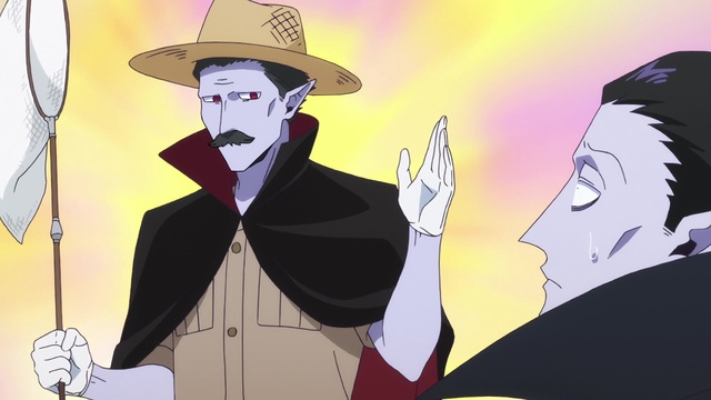 The Vampire Dies in No Time Batalha Royale de Shin-Yoko / John Conhece ...