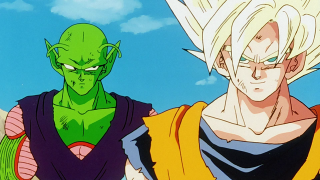Gohan Kisses Piccolo