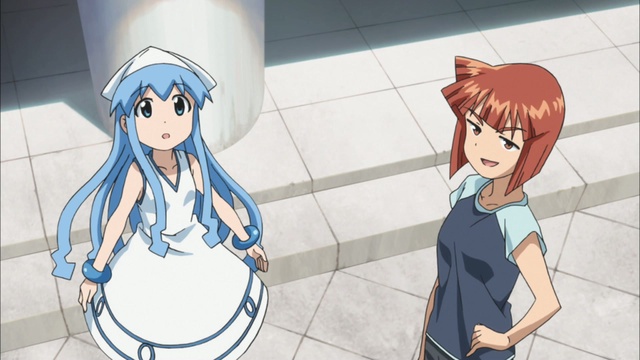 Squid Girl Season 2 Run, Squid, Run?! Ink that an SP?! Wanna go on an ...