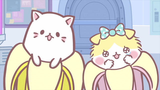 Bananya Bananya y el gatito robot, miau - Ver en Crunchyroll