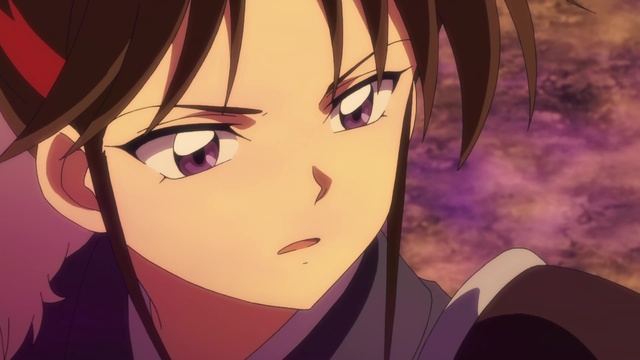 Yashahime: Princess Half-Demon La noche de luna nueva y Towa de cabello ...