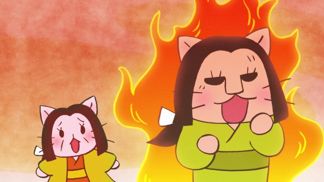 Meow Meow Japanese History Lady Kasuga is on Fire! - Watch on Crunchyroll
