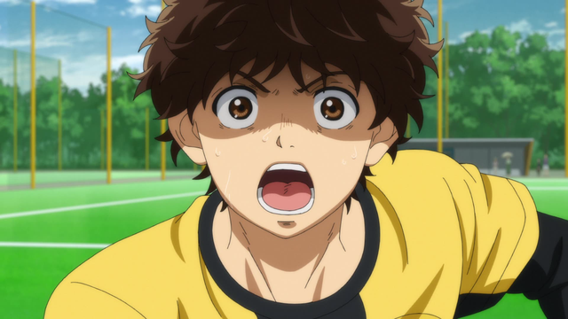 Aoashi (English Dub) Tokyo Metropolis League Match 1 - Seikyo High ...