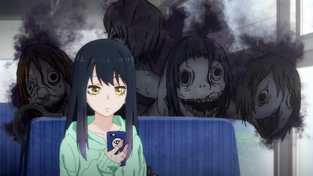 Mieruko-chan (English Dub) She Still Sees Them - Watch on Crunchyroll