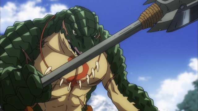 Overlord II (Spanish Dub) Lizard men, gathering - Watch on Crunchyroll