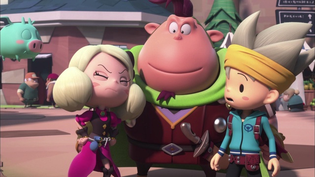SNACK WORLD Purple Cream Puffs!? - Ver en Crunchyroll