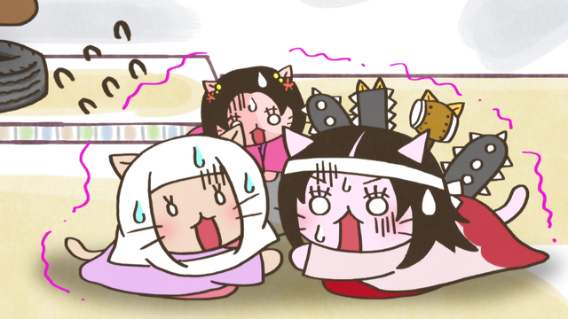 Historia Gatuna Japonesa (Neko Neko Nihonshi) ¡Adelante, Go! ¡Somos las tres hermanas Azai ...