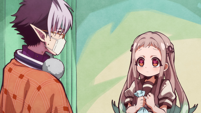 Hanako-kun después de clase Resfriado sobrenatural / Mokke llega a casa ...