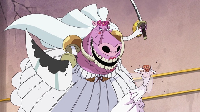 One Piece ¡Vas a morir, Absalom! ¡El ataque de rayos de la amistad de ...