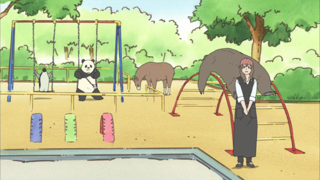 Shirokuma Cafe El Café Del Juego De Palabras Tiempo Completo San Llama San Y Rinrin Ver