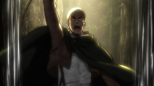 Attack on Titan (Dubs) Erwin Smith. 57.ª expedición más allá de las ...