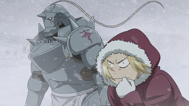 Fullmetal Alchemist: Brotherhood (Dub) The Northern Wall of Briggs ...